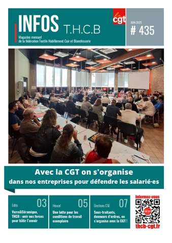 N°435 - Juin 2025 | CGT THCB